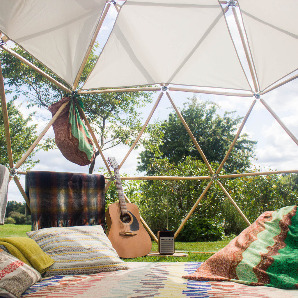 Shade sail - Light grey (for 3.2m diameter dome) – Build with Hubs